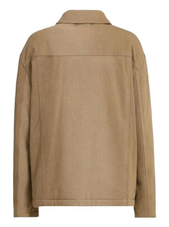 GOLDEN GOOSE Padded Cotton Blend Jacket - Brown