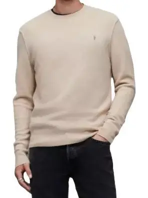 ALLSAINTS Statten Crew Neck Sweater - Nude
