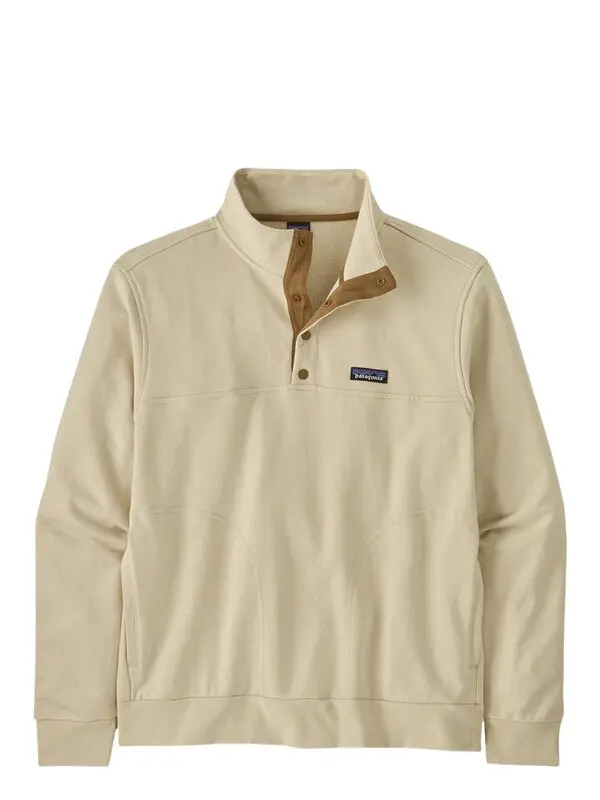 Patagonia Snap-front Stand Collar Jacket With Side Pockets - Nude