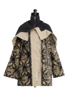 Dior Lapel Coat - Multicolor