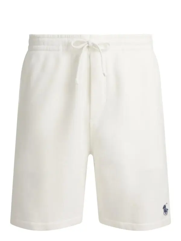 Polo Ralph Lauren Logo Drawstring Sweat Shorts - White