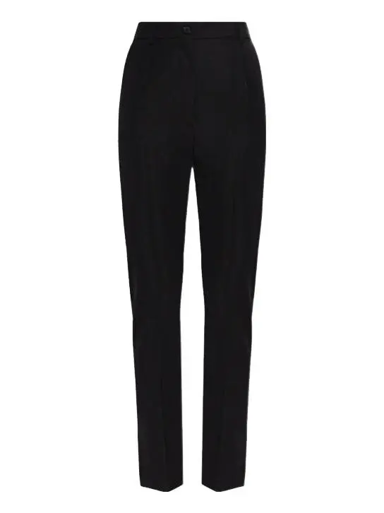 Dolce & Gabbana Pleated Trousers - Black