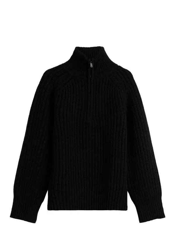 Studio Nicholson X Aaron Levine Collaboration Bristol Wool Knit Sweater - Black