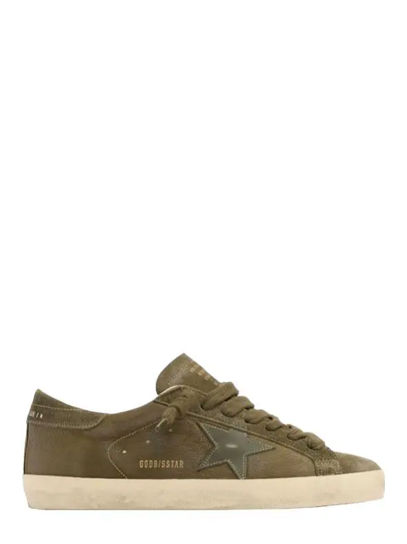 GOLDEN GOOSE Super Star Suede Sneakers - Brown