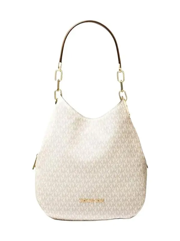 Michael Kors Lillie Large Shoulder Bag - White