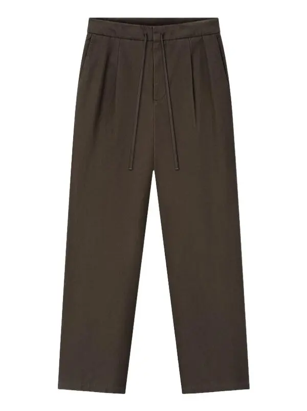 Fear Of God Pleated Loose Fit Trousers - Brown