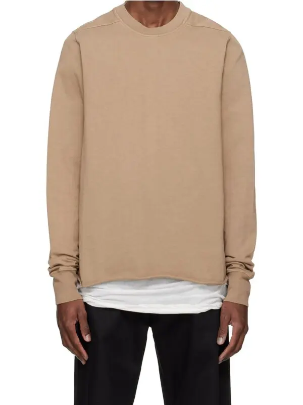 Rick Owens Crewneck Sweatshirt - Skin Color
