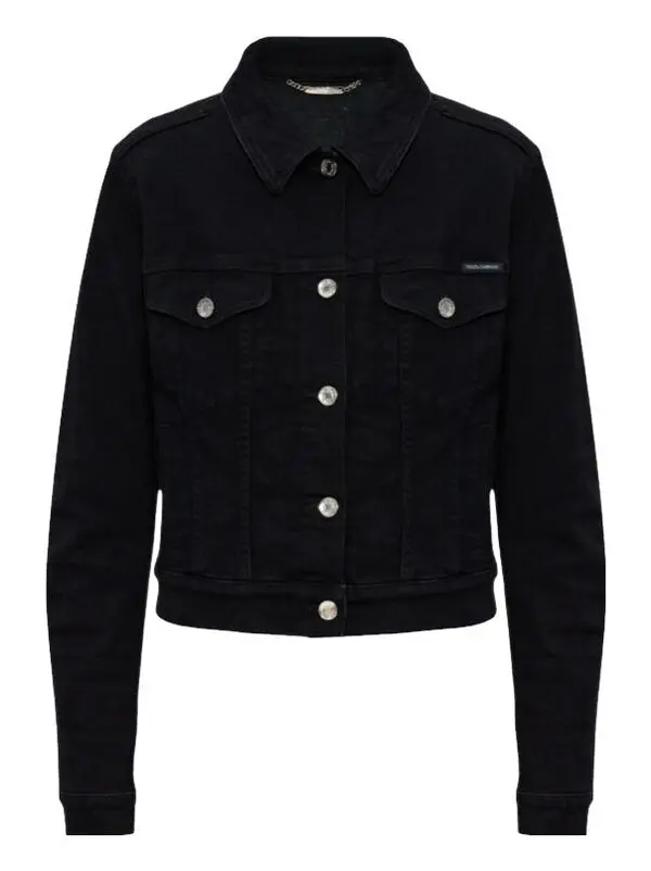 Dolce & Gabbana Classic Denim Jacket - Black
