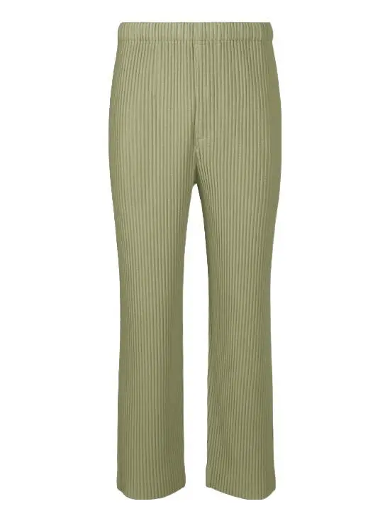 Issey Miyake Pleated Trousers - Manganese Green