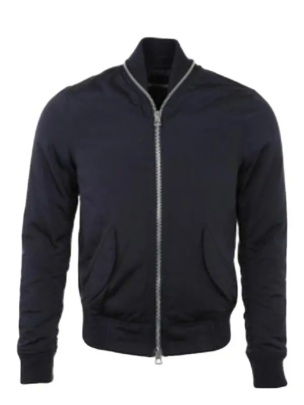 Emporio Armani Zipper Casual Jacket - Black