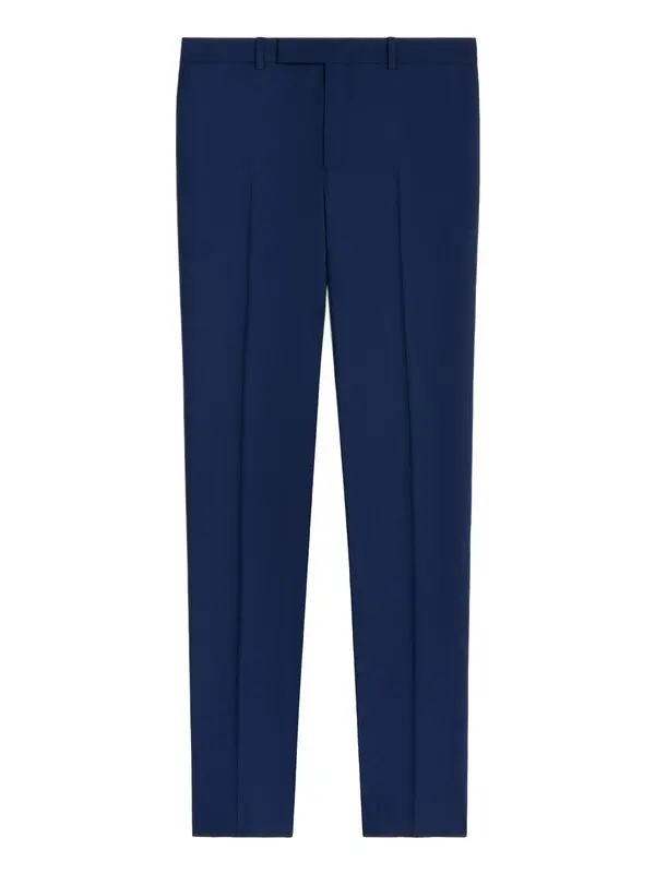 Celine Classic Wool Cloth Trousers - Ocean Blue