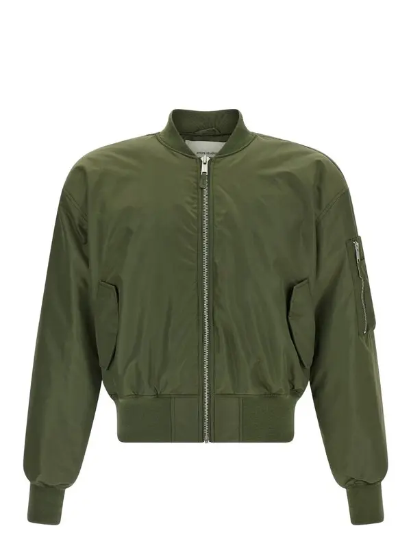 ENTIRE STUDIOS Zip-up Bomber Jacket - Green