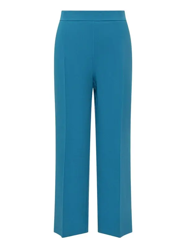 Etro Zip Fastened Flared Trousers - Blue