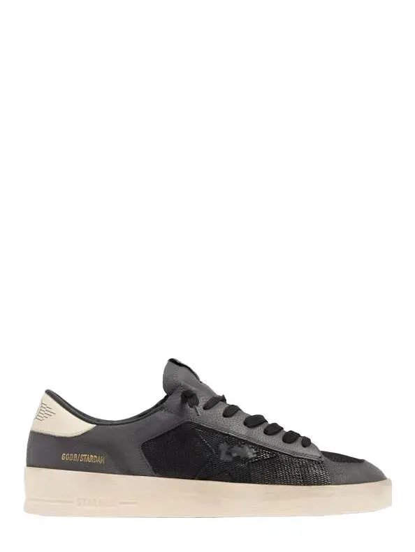 GOLDEN GOOSE Stardan Suede Sneakers - Nude