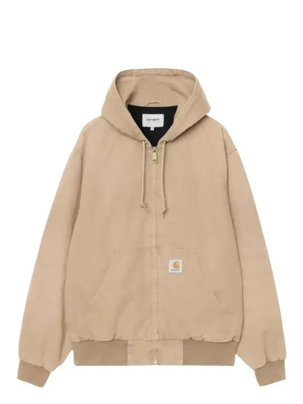 Carhartt Work In Progress Drawstring Hooded Jacket - Nude