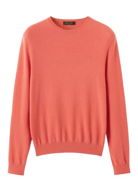 Loro Piana Sergio Crewneck Sweater - Bitter Blueberry