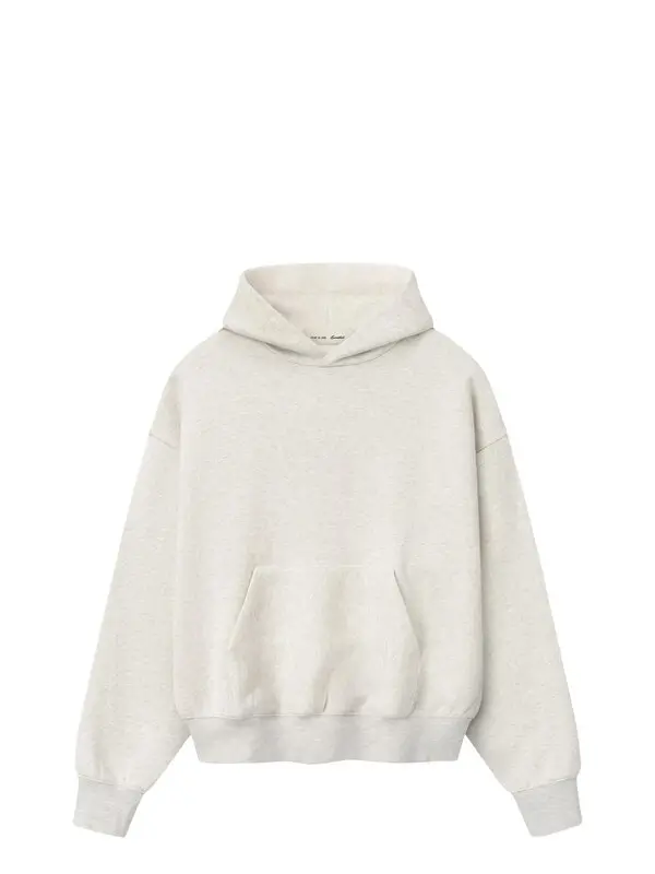 Fear Of God Signature Classic Hoodie - Oatmeal-heather-light-heather