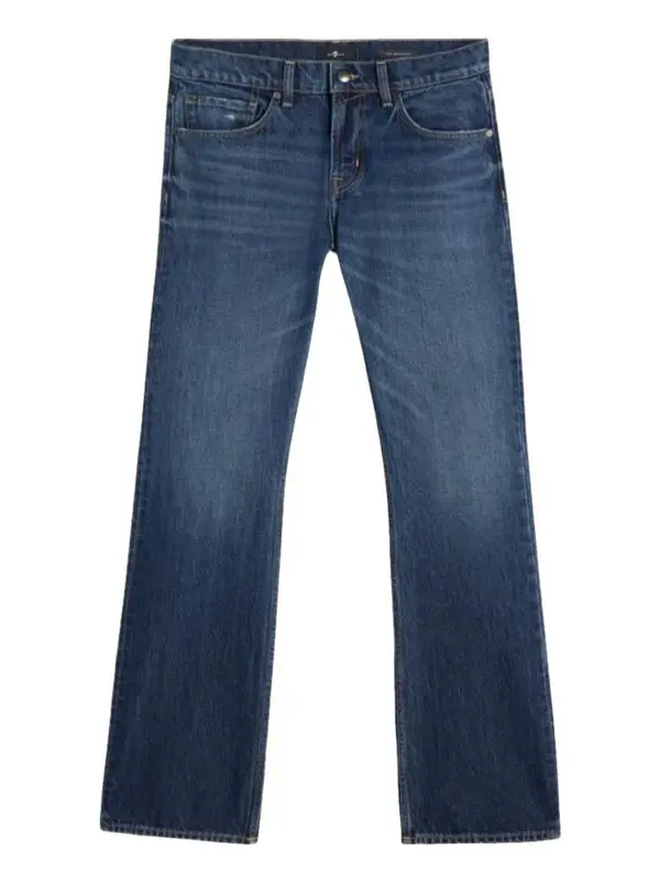 7 For All Mankind The Bootcut Jeans - Dark Blue