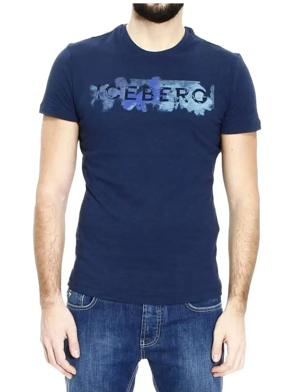 Iceberg Printed T-shirt - Blue