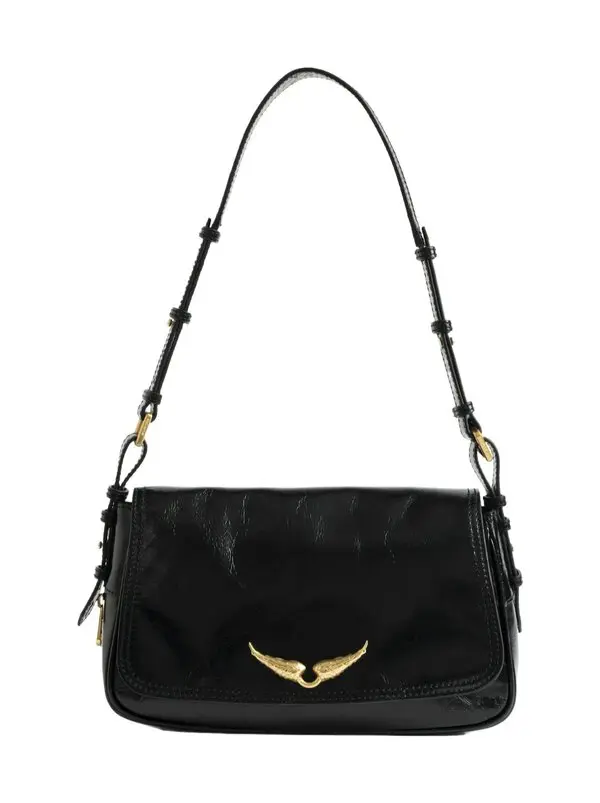 Zadig&Voltaire Le Zouzou Vintage Patent Bag - Black