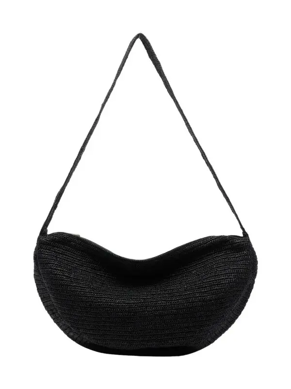 IBELIV Clip Zipped Shoulder Bag - Black