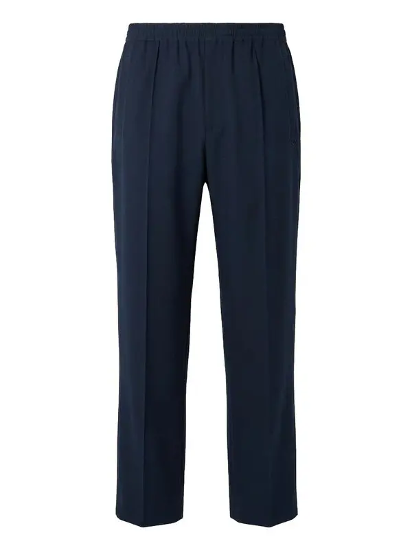 Gucci Technical Panama Sportswear Pants - Dark Blue