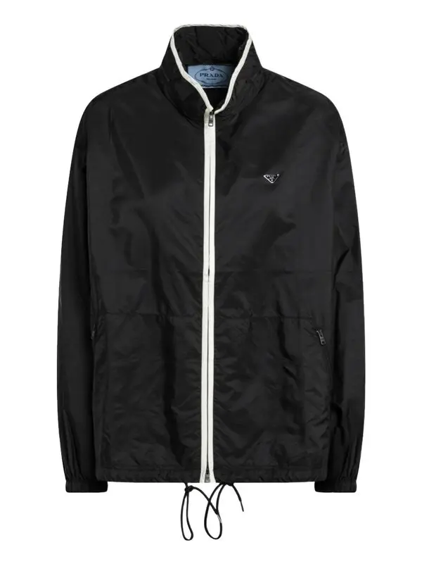 Prada Re-nylon Blouson Jacket - Black