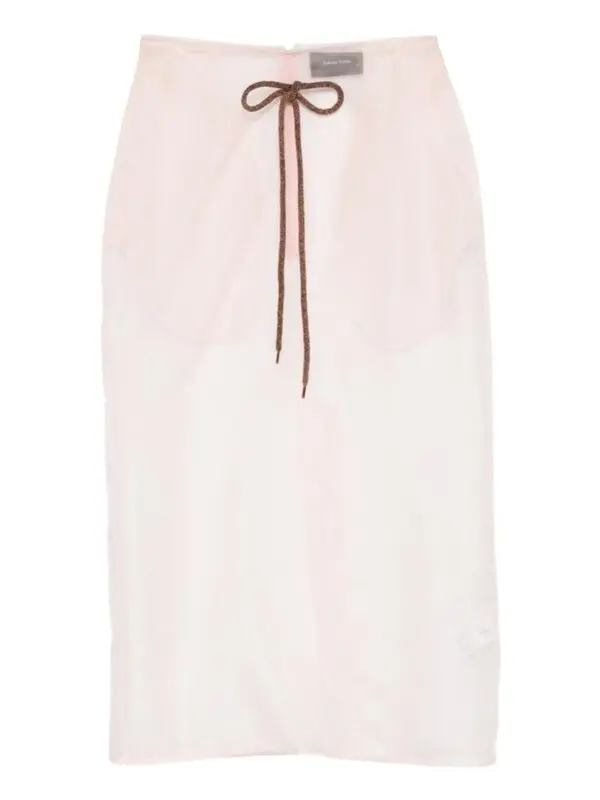 Simone Rocha Straight Skirt - White