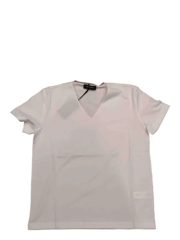 Fabiana Filippi V-neck Short Sleeve T-shirt - Gray