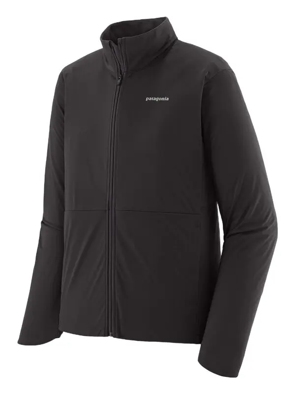 Patagonia Stand Collar Zip-up Jacket - Black