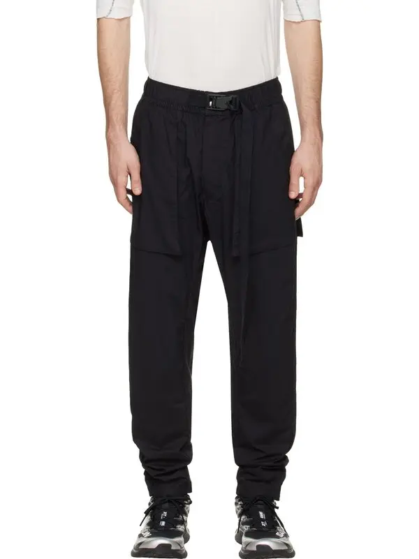 THOM KROM Elastic Waist Casual Pants - Black