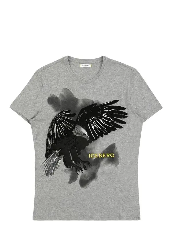 Iceberg Printed T-shirt - Gray