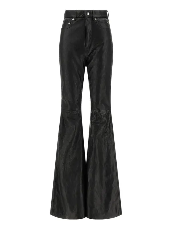 Rick Owens Bolan Bootcut Trousers - Black