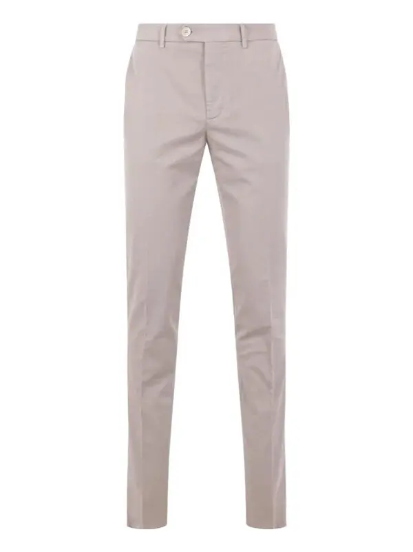 Brunello Cucinelli Tailored Tapered-leg Trousers - Nude