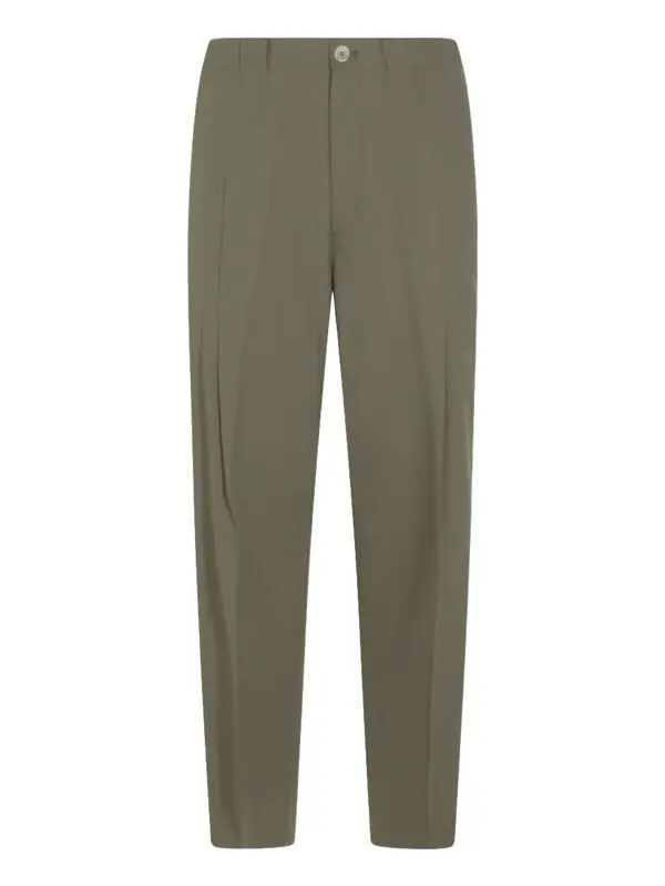 Brunello Cucinelli Pleated Chino Trousers - Green