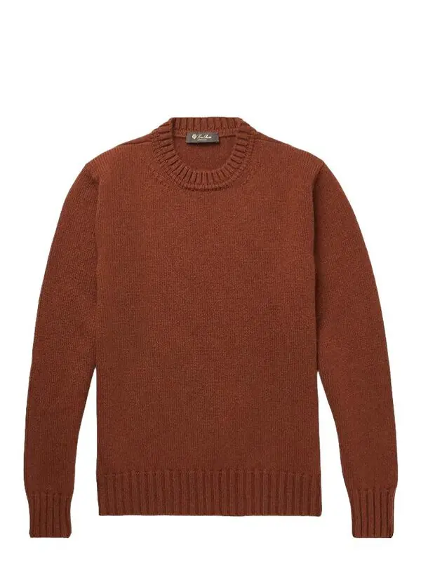Loro Piana Long-sleeved Sweater - Brown