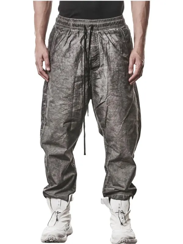 THOM KROM Elasticated Drawstring Casual Pants - Black