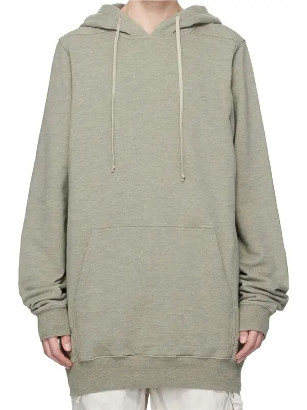 Rick Owens Long-sleeved Hoodie - Grey