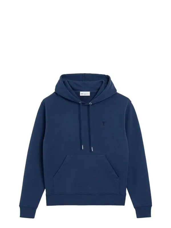 Ami De Coeur Embroidered Hoodie - Ink