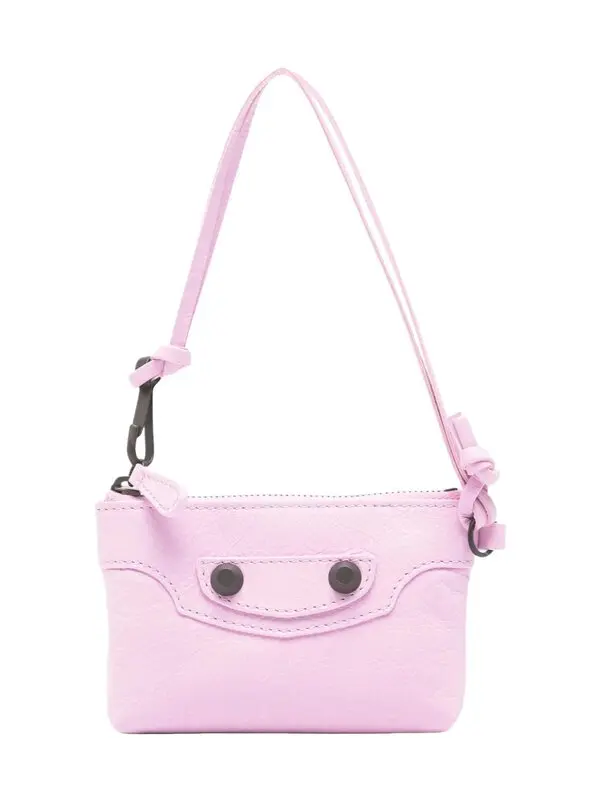 Balenciaga Le City Zipped Pouch Bag - Bubbly Pink