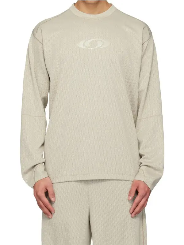 MAISON MARGIELA X Salomon Collaboration Mesh T-shirt - Aibi Stone Color