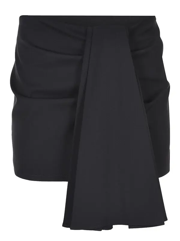 Giuseppe Di Morabito Draped Knot Shorts - Black
