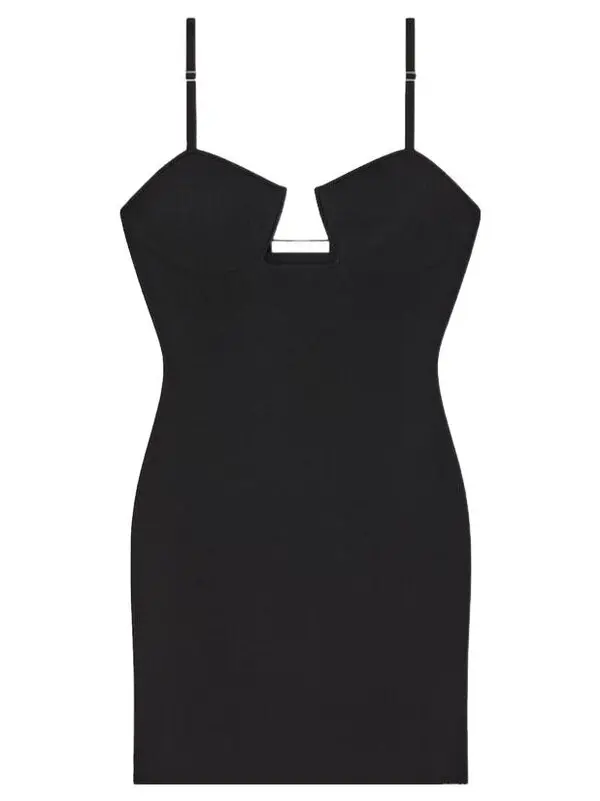 Givenchy Cutaway Mini Dress - Black