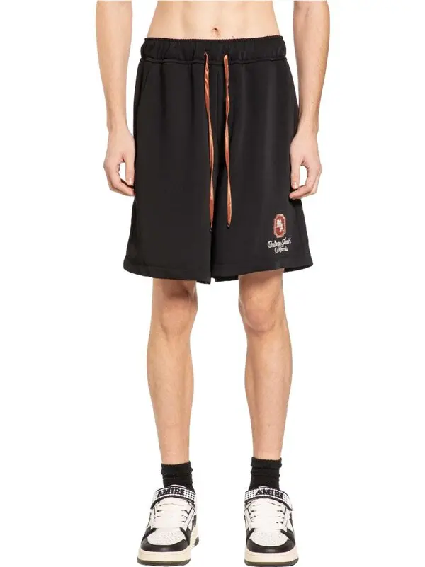 Amiri Ma Chateau Drawstring Shorts - Black