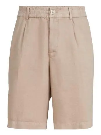 Brunello Cucinelli Elasticated Waistband Bermuda Shorts - Camel