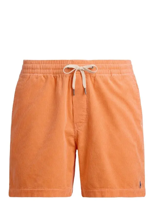 Polo Ralph Lauren Corduroy Drawstring Shorts - Orange