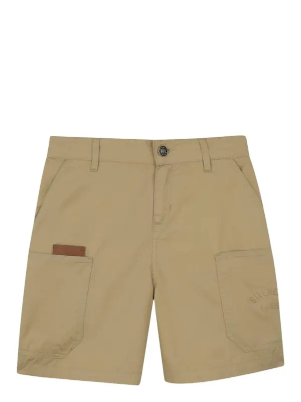 Givenchy Logo Pocket Shorts - Nude