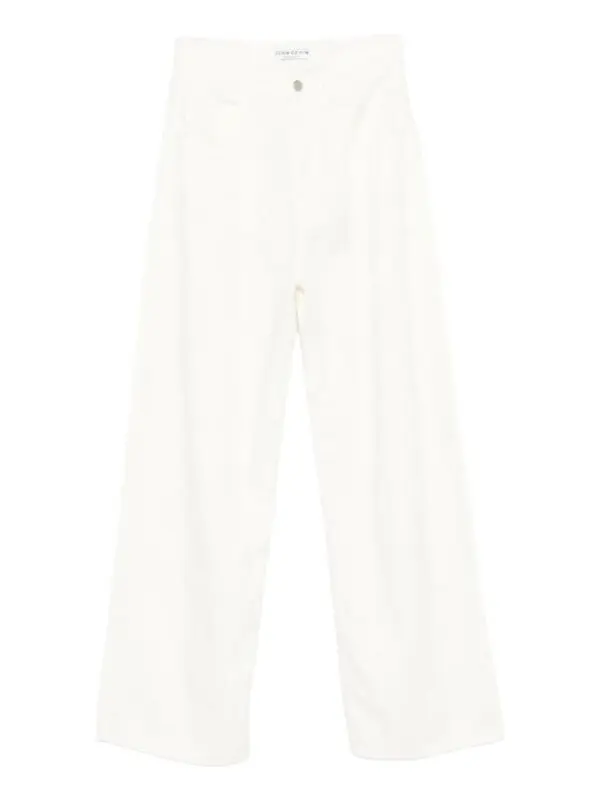 ICON DENIM LOS ANGELES Poppy Wide Leg Jeans - White