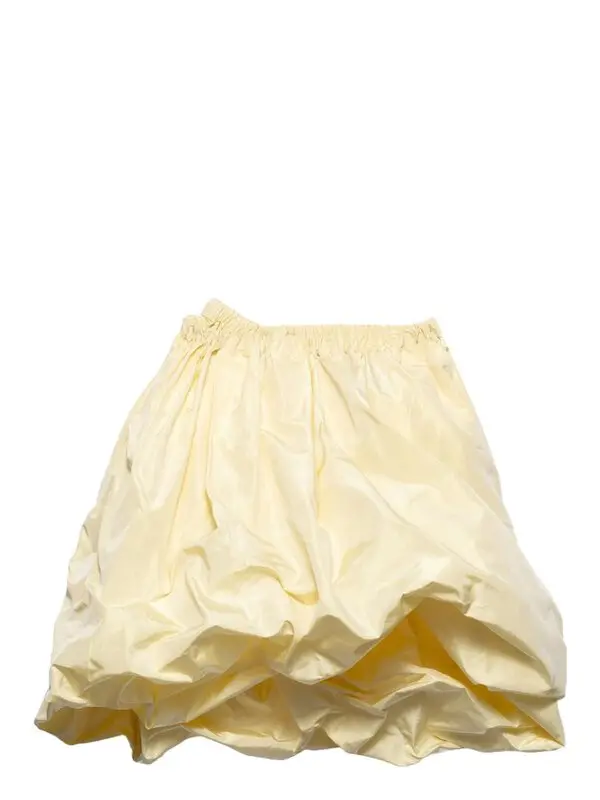 Prada Technical Taffeta Skirt - Nude