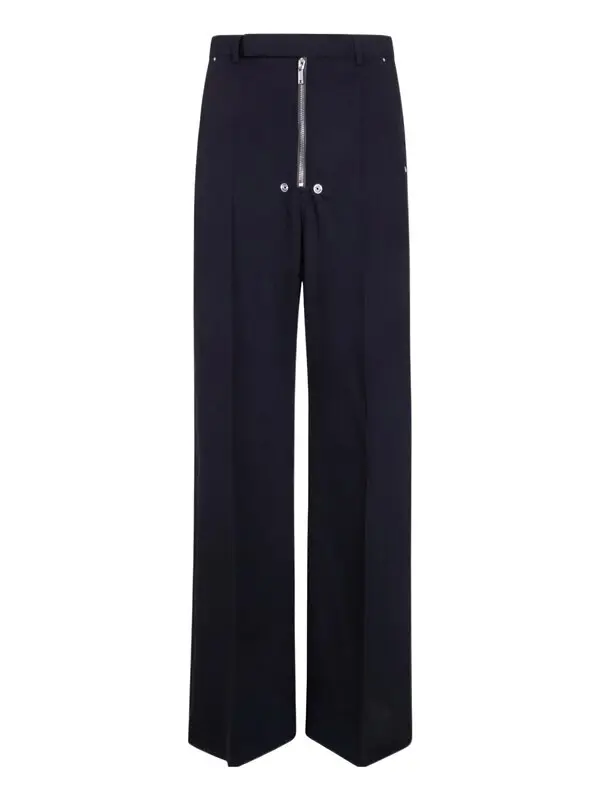 Rick Owens Zipped Trousers - Black
